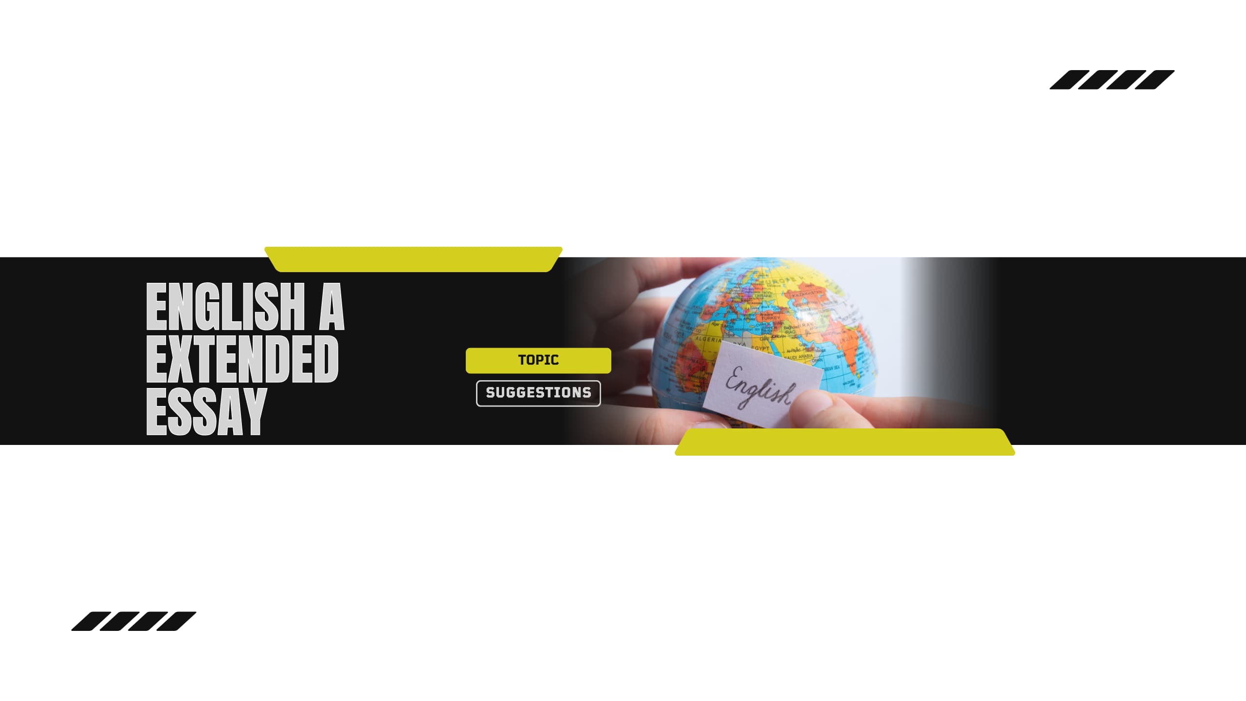 IB English A Extended Essay Topics | Topic Suggestions