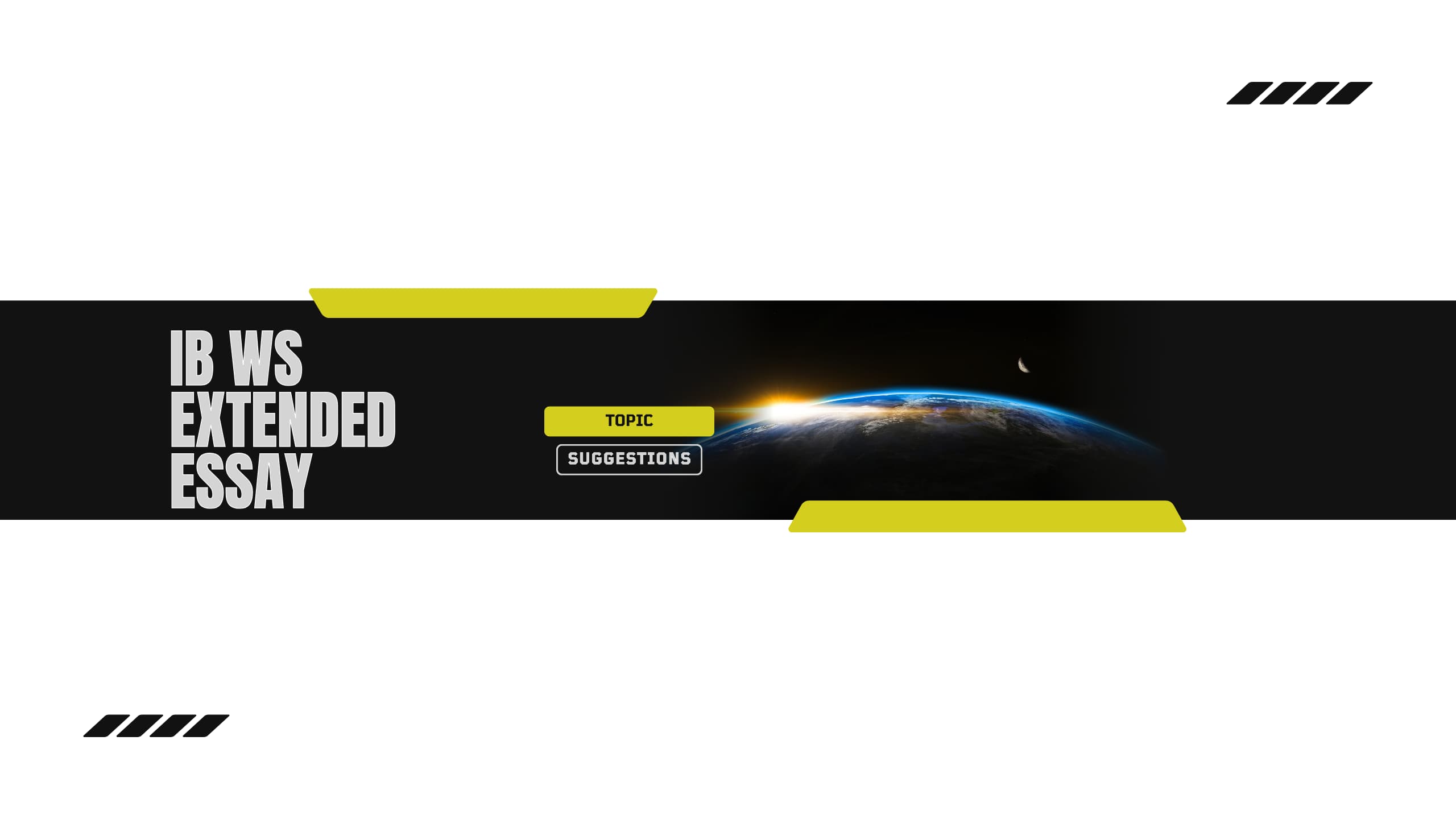 IB World Studies Extended Essay Ideas | Topic Suggestions