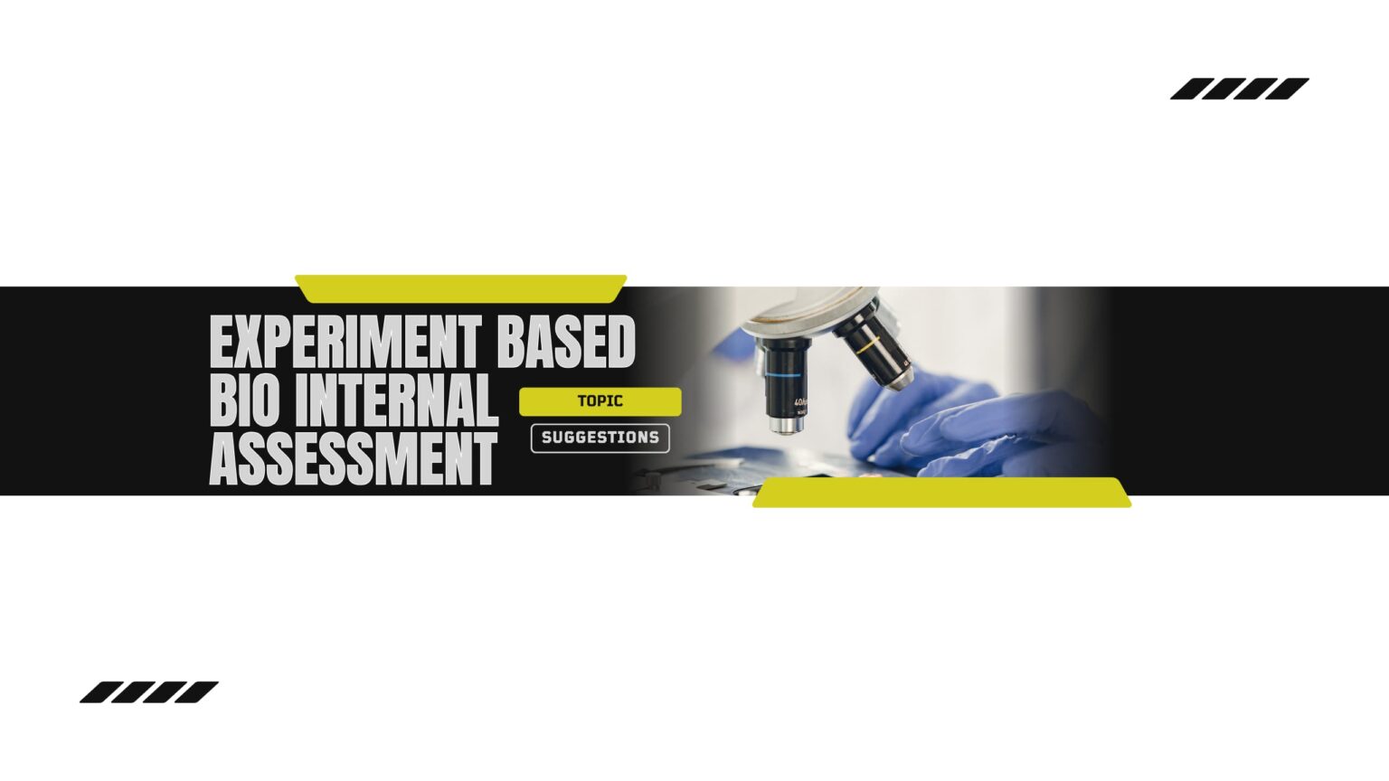 Experiment-Based IB Bio IA Topics | Topic Suggestions Experiment-Based IB Bio IA Topics | Topic Suggestions