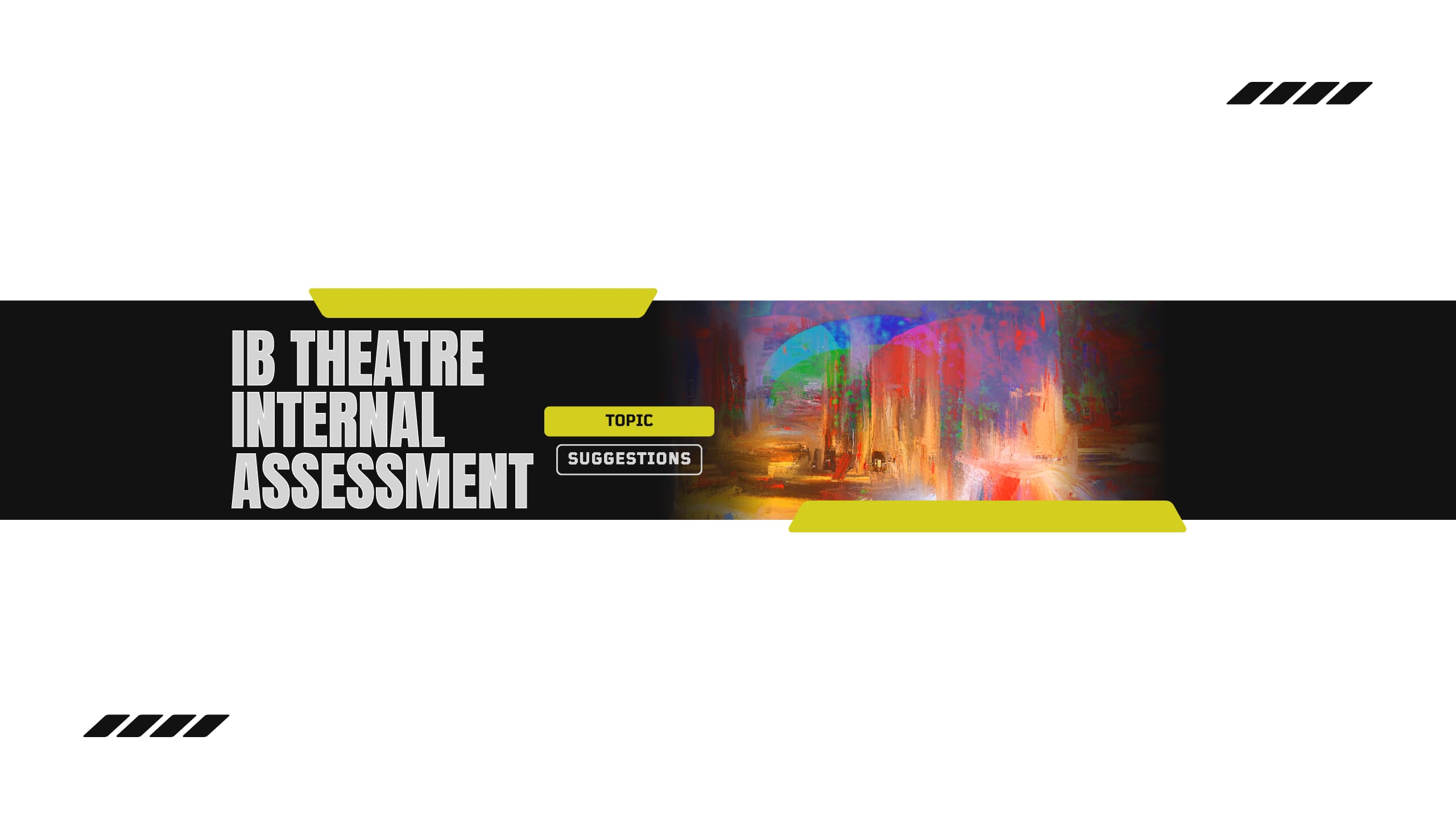 IB Visual Arts IA Topics | Topic Suggestions