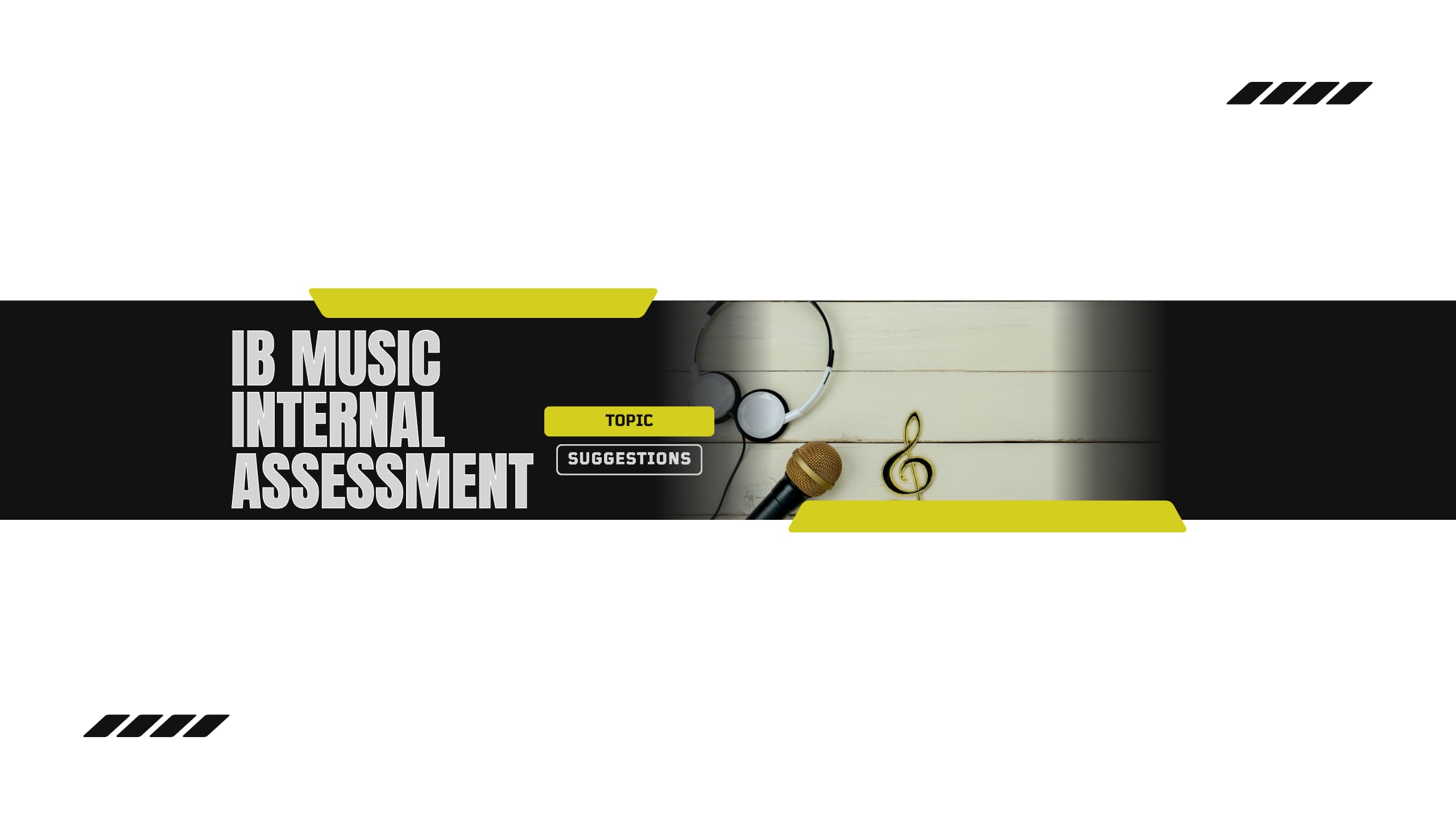 IB Music IA Topics | Topic Suggestions