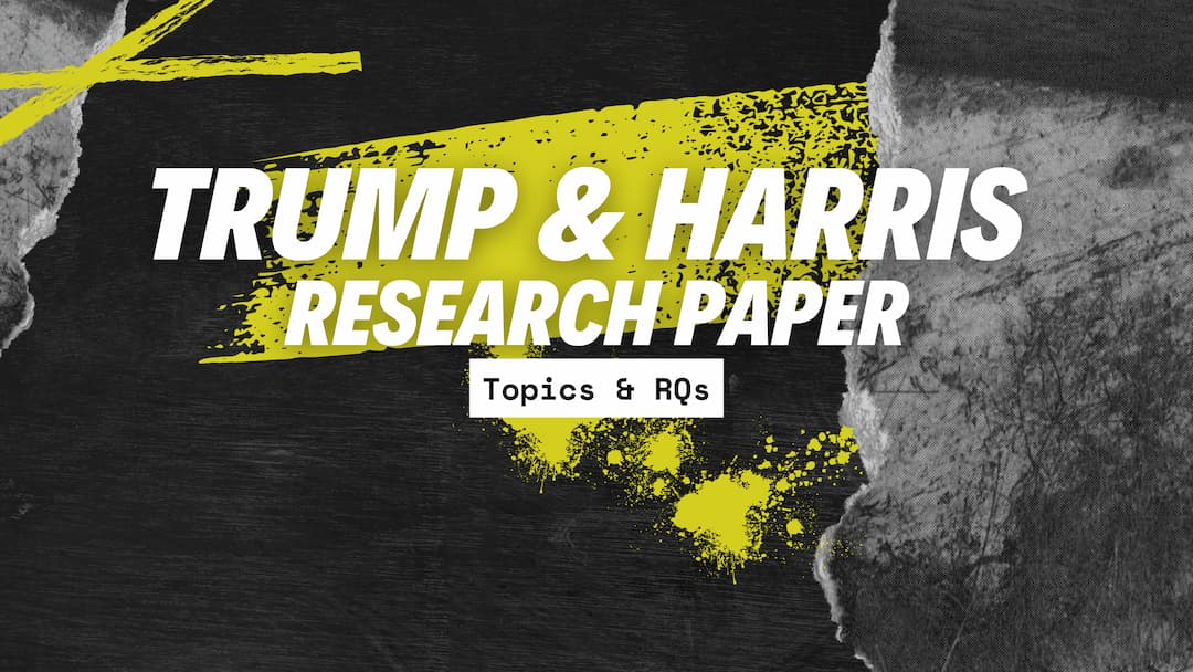 Trump and Harris research paper topics | Topic Suggestions