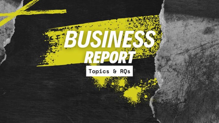 Business Report Topics | AI Topic Generator for Academic and Research Work